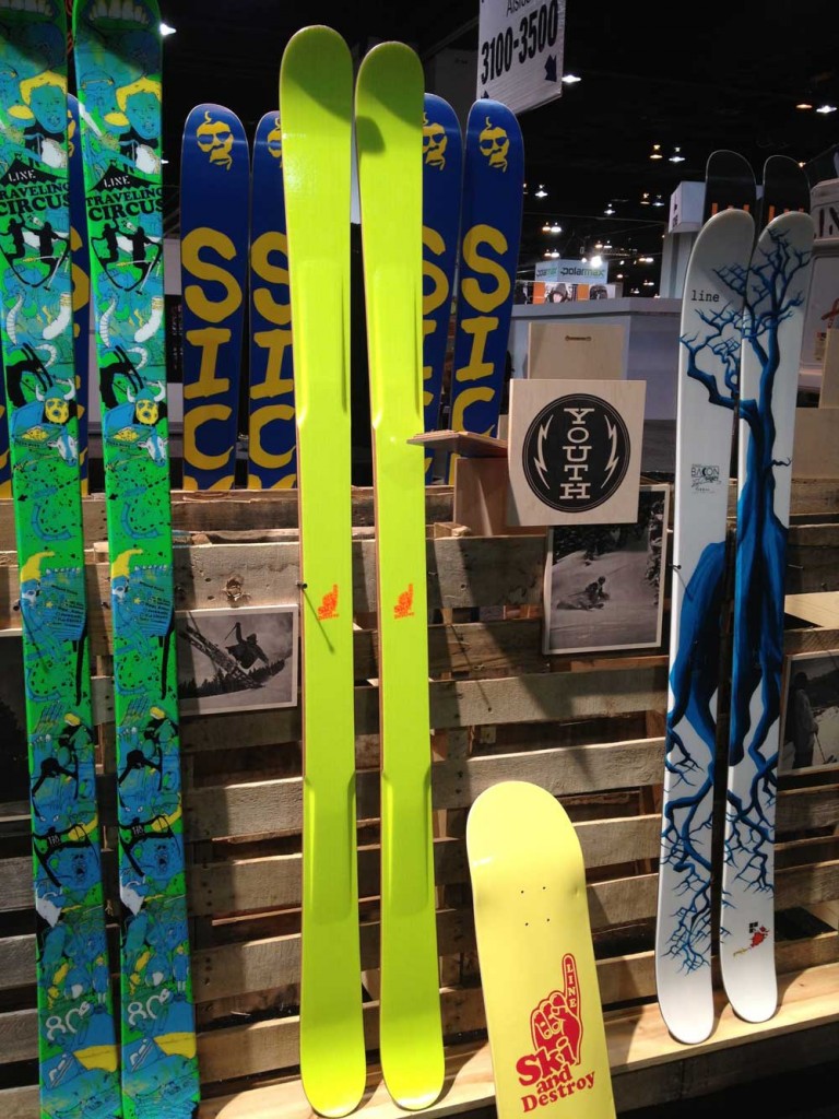 Line Skis Traveling Circus Afterbang Opus Shorty 2014