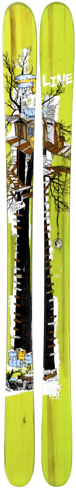 Line Sick Day 95 Men's Skis - Powder7