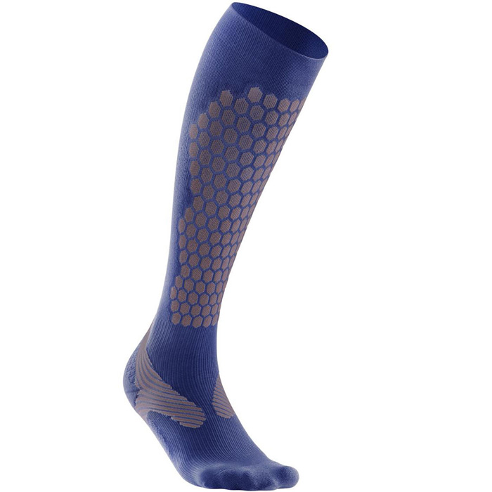 2XU Men's Elite Compression Alpine Socks Ski Socks - Powder7