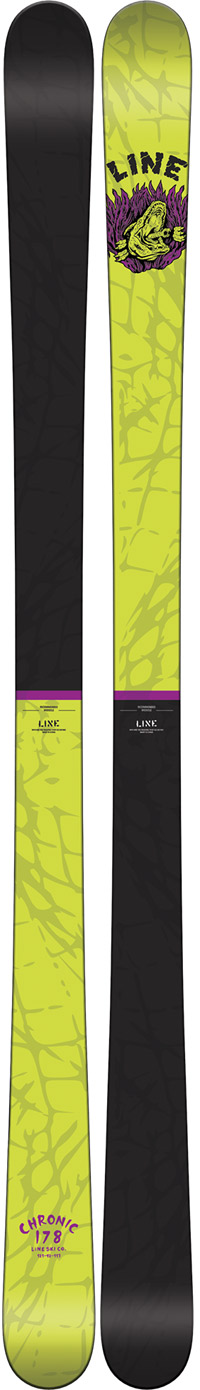 Line Chronic Men's Skis - Powder7