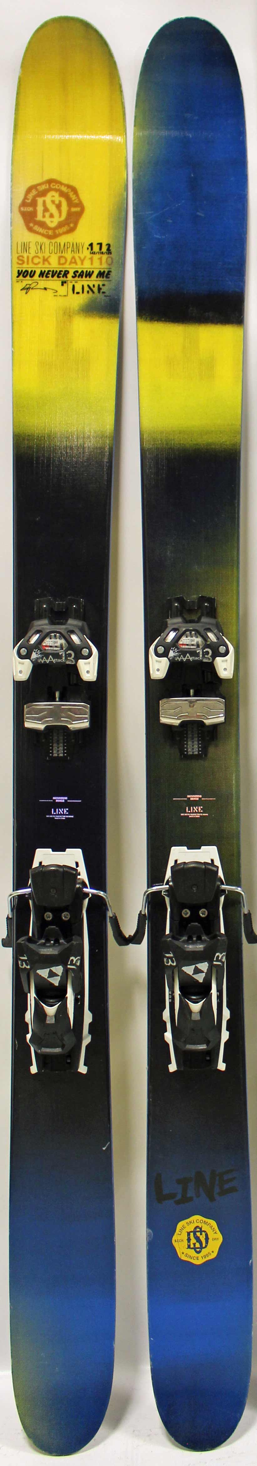Line Sick Day 110 Men's Skis - Powder7