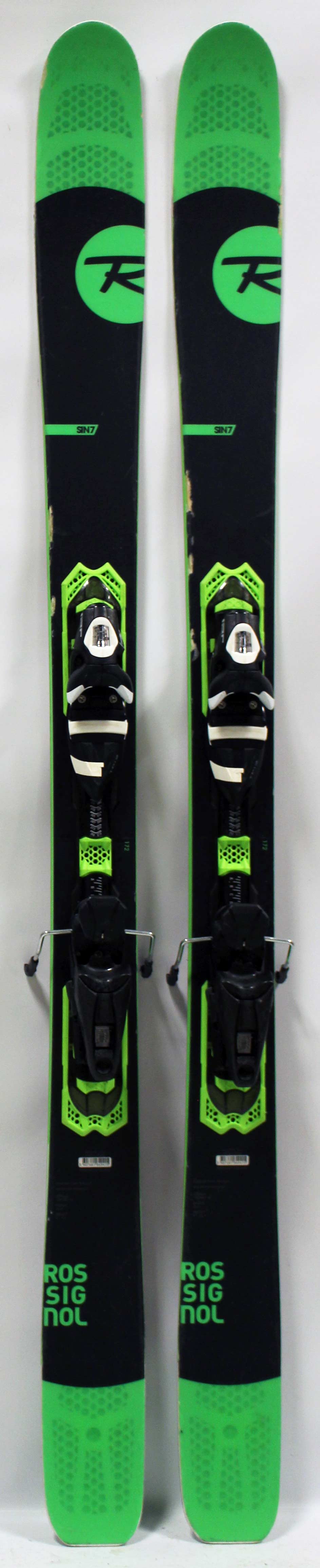 2016 Rossignol Sin 7 172cm Used Demo Skis w Bindings - Powder7
