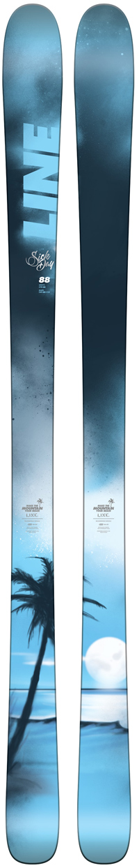 Line Sick Day 88 Men's Skis - Powder7