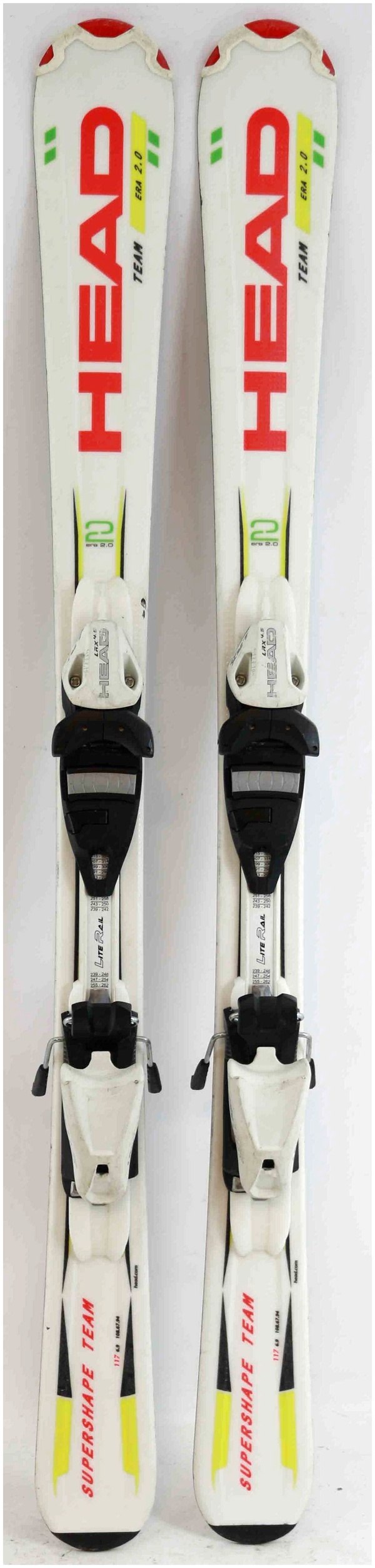 2014 Head Supershape Team ERA 2.0 117cm Used Demo Skis on Sale - Powder7
