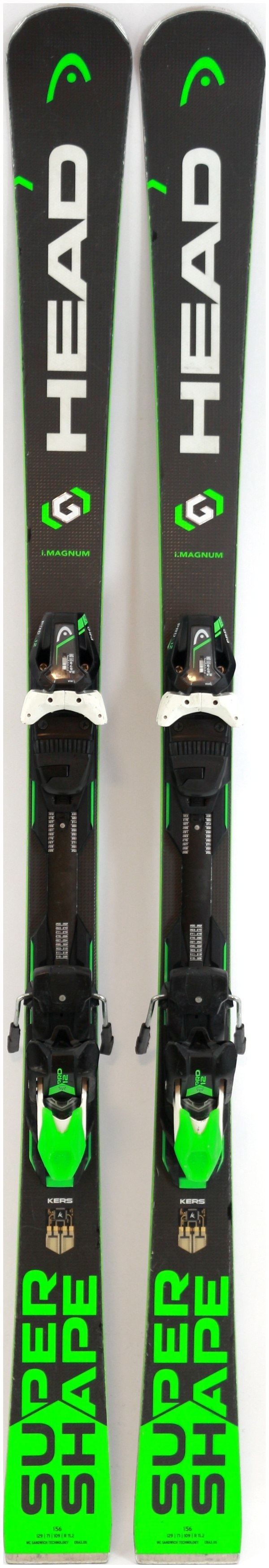 2018 Head Supershape i.Magnum 156cm Used Demo Skis on Sale - Powder7