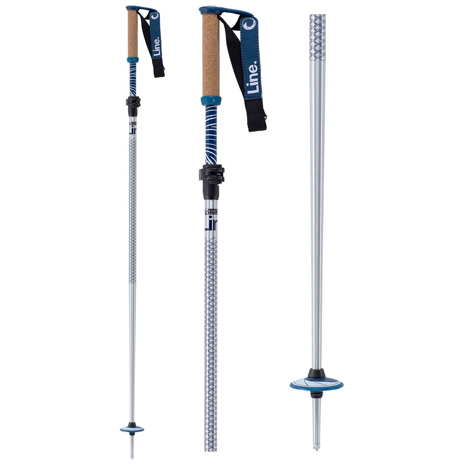 Line Pollards Paint Brush Ski Poles - Powder7