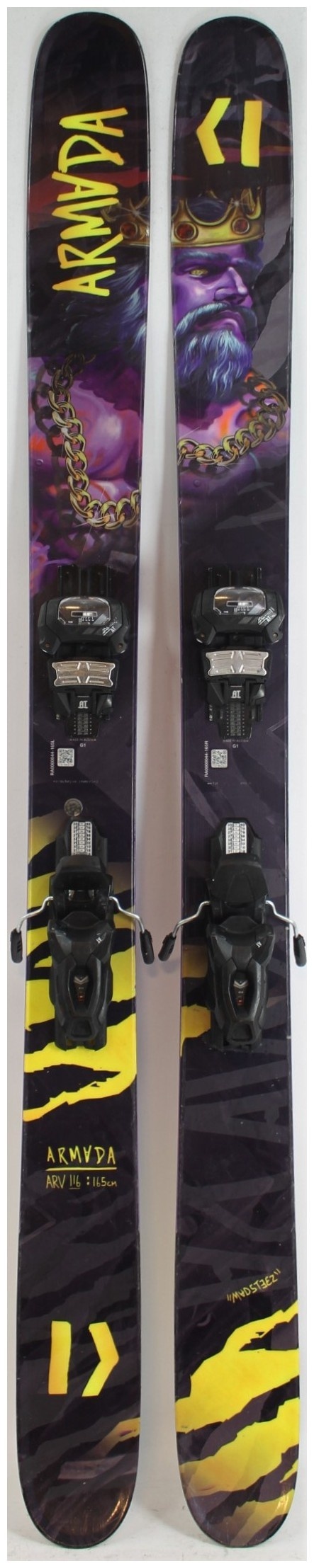 2019 Armada ARV 116 JJ 165cm Used Demo Skis on Sale - Powder7