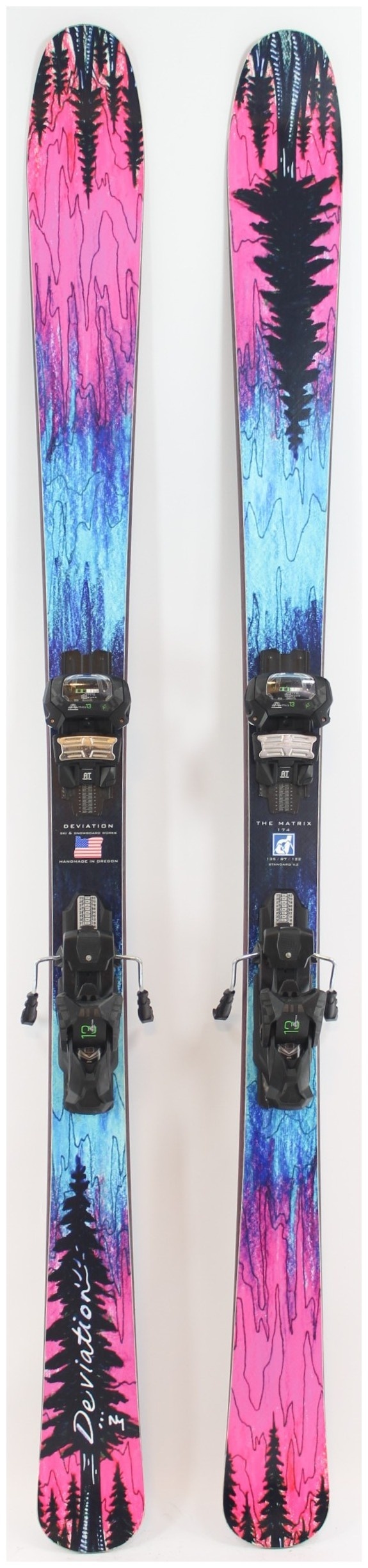 2019 Deviation The Matrix 174cm Used Demo Skis on Sale - Powder7
