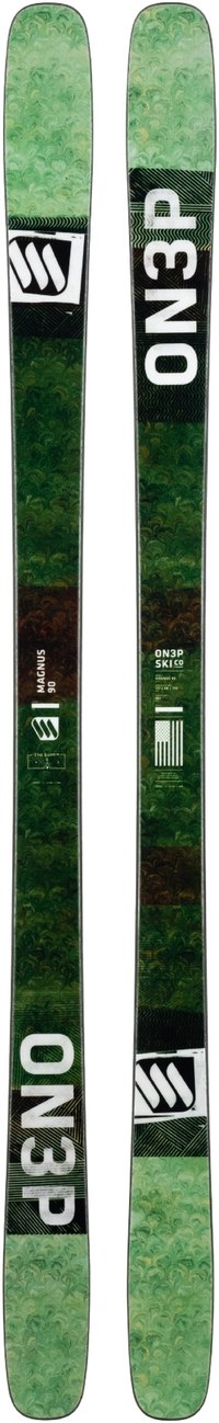 ON3P Magnus 90 Men's Skis - Powder7