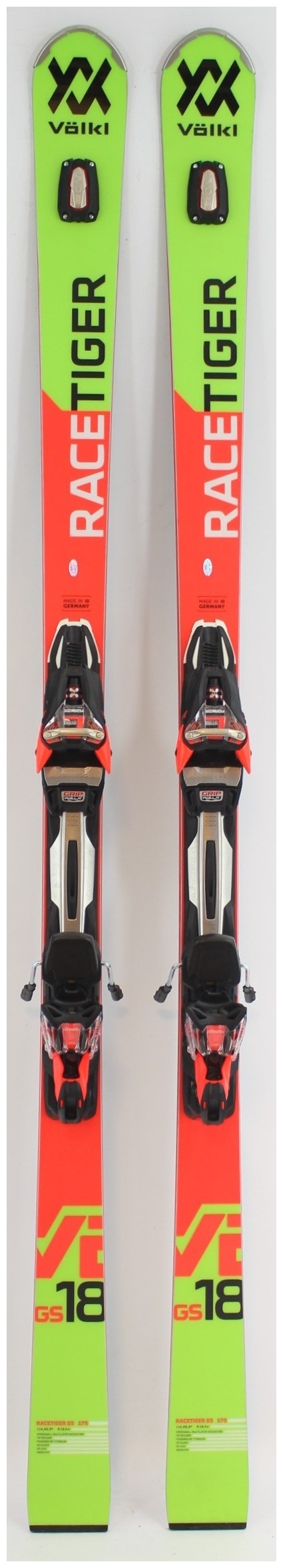 2019 Volkl Racetiger GS 175cm Used Demo Skis on Sale - Powder7