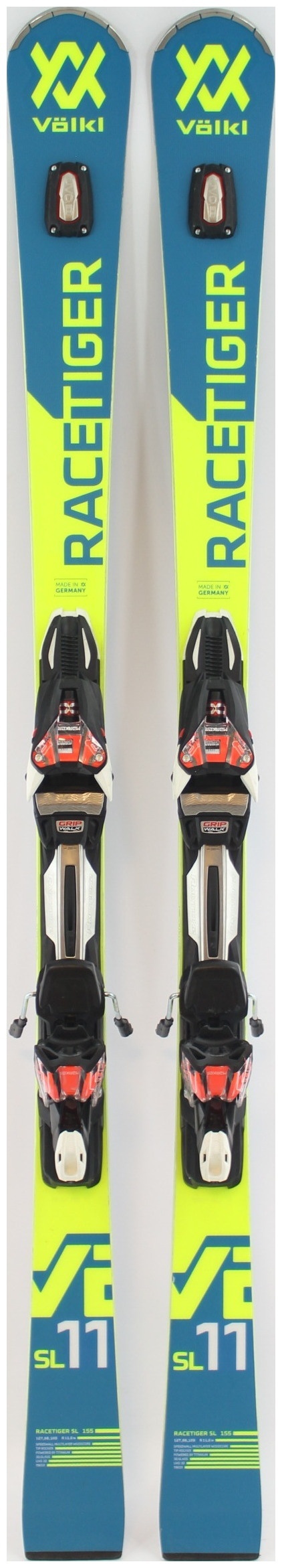 2019 Volkl Racetiger SL 155cm Used Demo Skis on Sale - Powder7