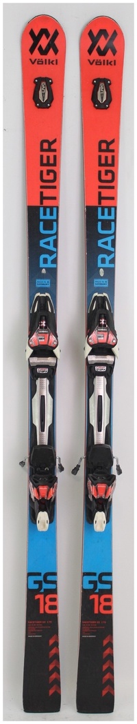 2018 Volkl Racetiger GS 175cm Used Demo Skis w Bindings - Powder7