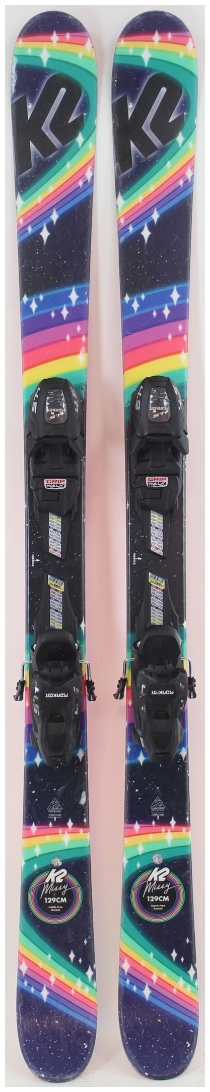 2017 K2 Missy 129cm Used Demo Skis on Sale - Powder7