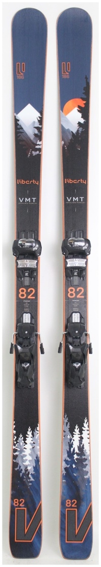 2019 Liberty V82 186cm Used Demo Skis w Bindings - Powder7