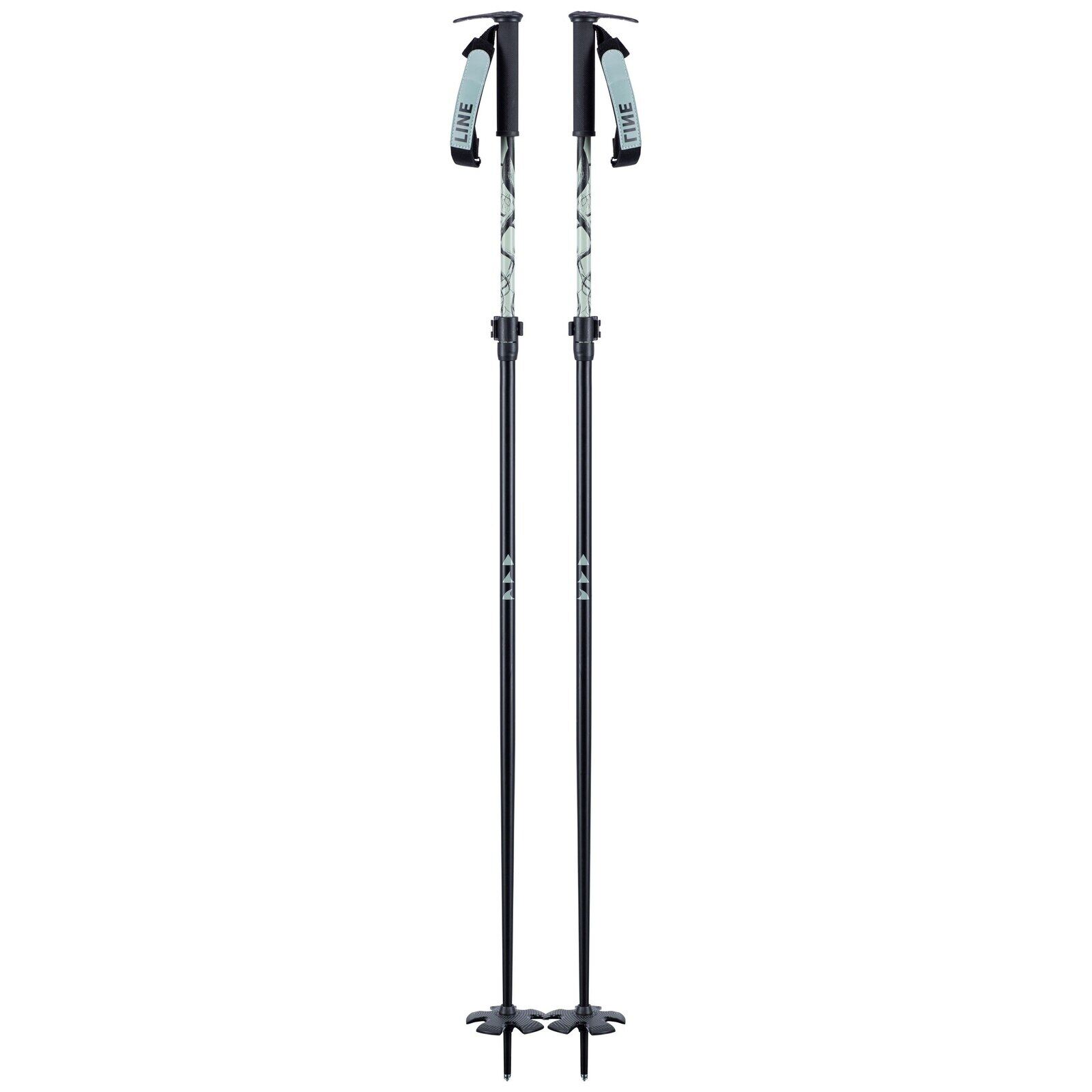 Line Pollards Paint Brush Ski Poles - Powder7