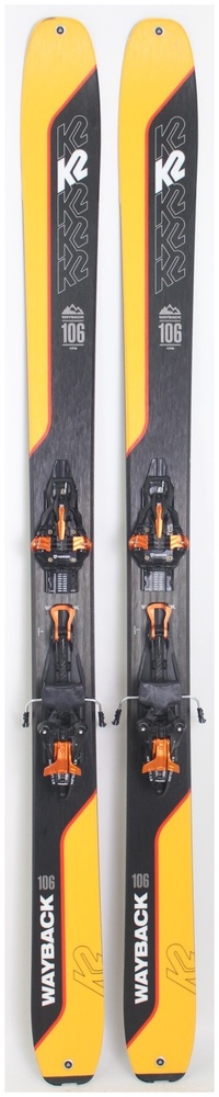 K2 Wayback 106 AT Setup Men's Skis - Powder7