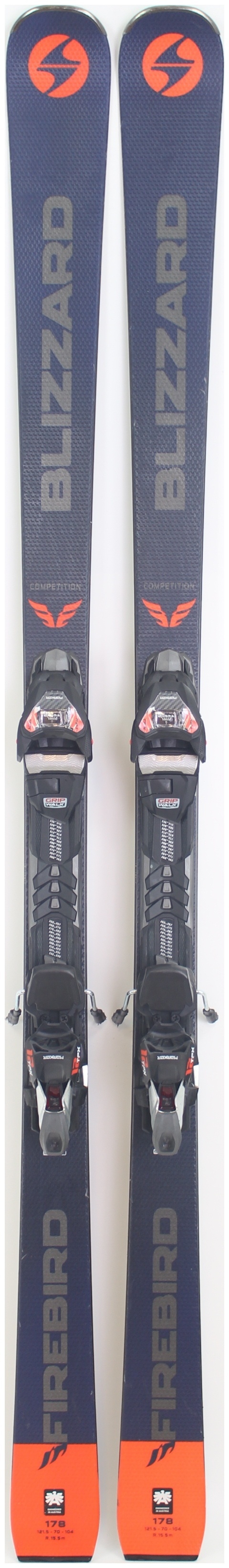 2020 Blizzard Firebird Competition 70 178cm Used Demo Skis on Sale ...