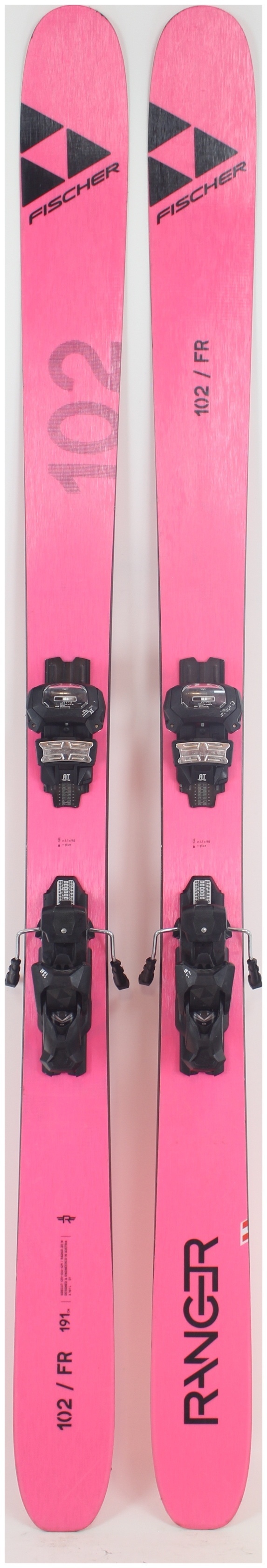 2022 Fischer Ranger 102 FR Pink 191cm Used Demo Skis on Sale - Powder7