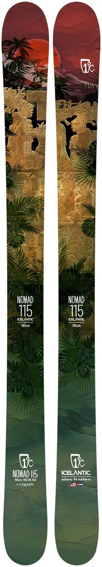 Icelantic Nomad 115 Men's Skis - Powder7