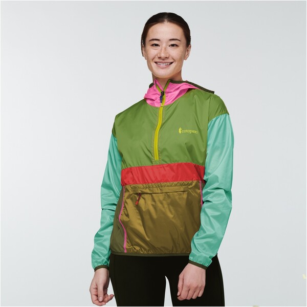 Cotopaxi Women's Teca Half-Zip Windbreaker Jacket - Powder7