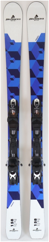 2020 Blossom WhiteOut 158cm Used Demo Skis w Bindings - Powder7