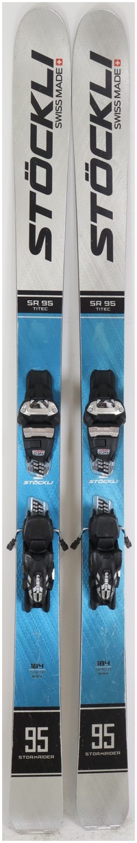 2020 Stockli Stormrider 95 184cm Used Demo Skis w Bindings - Powder7