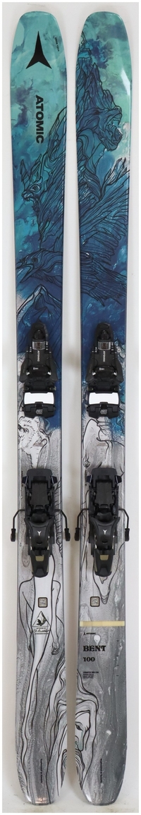 Atomic Bent 100 AT Setup Men's Skis - Powder7