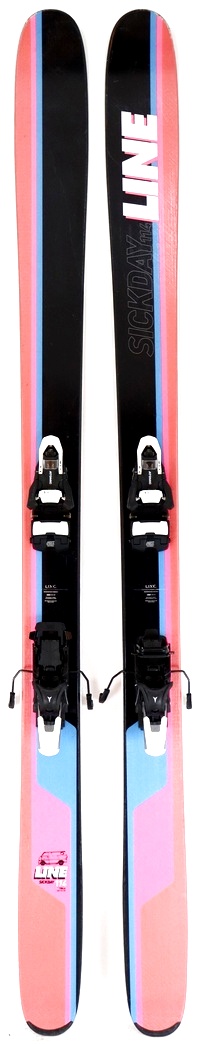 2019 Line Sick Day 114 190cm Used Demo Skis w Bindings - Powder7