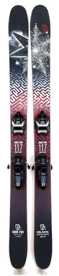 2021 Icelantic Saba Pro 187cm Used Demo Skis w Bindings - Powder7