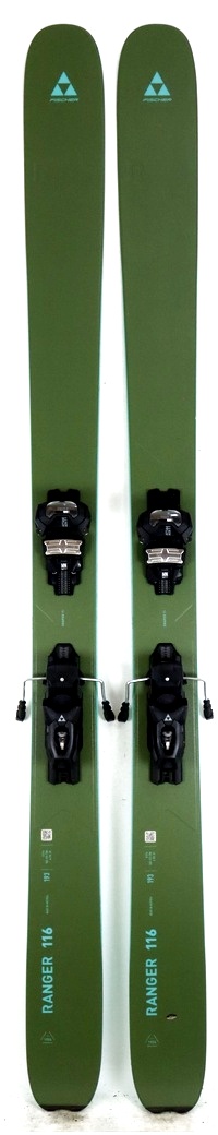 2024 Fischer Ranger 116 193cm Used Demo Skis w Bindings - Powder7