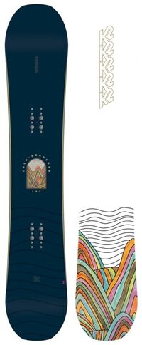 K2 Cold Shoulder Women's Skis - Powder7