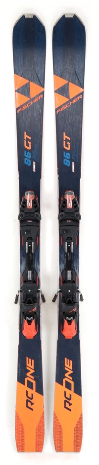 2020 Fischer RC ONE 86 GT Multiflex 168cm Used Demo Skis w Bindings ...