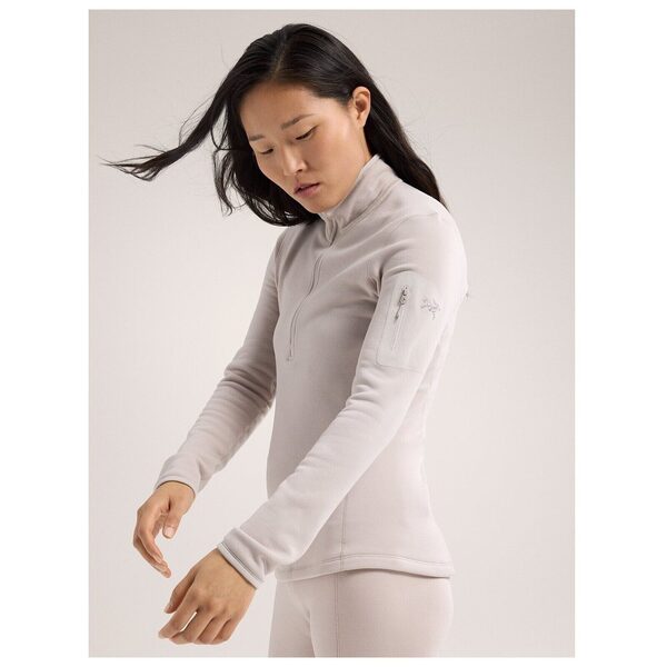 Arc'teryx Women's Rho Heavyweight Zip Neck Baselayer - Powder7