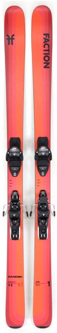 2024 Faction Dancer 1 178cm Used Demo Skis w Bindings - Powder7