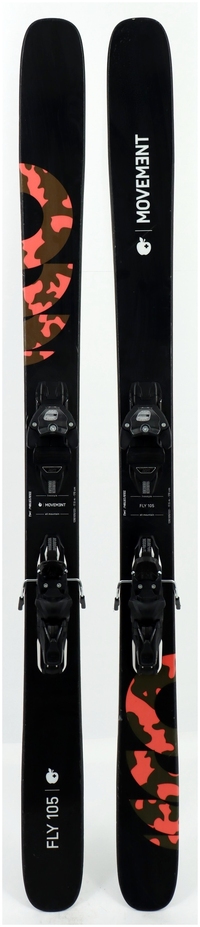 2024 Movement Fly 105 170cm Used Demo Skis w Bindings - Powder7