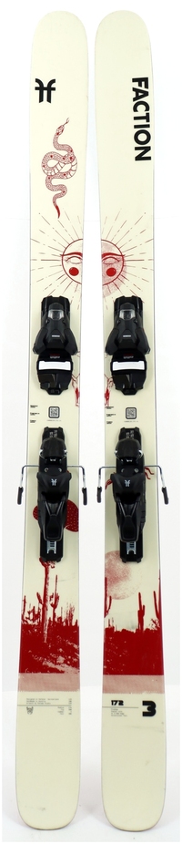 2025 Faction Prodigy 3 Capsule 172cm Used Demo Skis w Bindings - Powder7