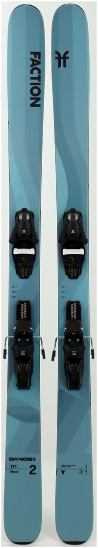2025 Faction Dancer 2 171cm Used Demo Skis w Bindings - Powder7