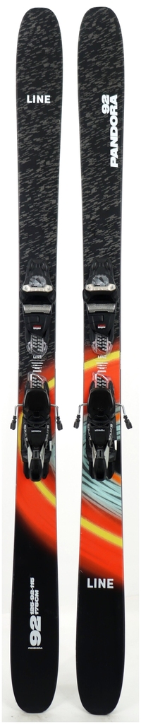 2026 Line Pandora 92 175cm Used Demo Skis w Bindings - Powder7